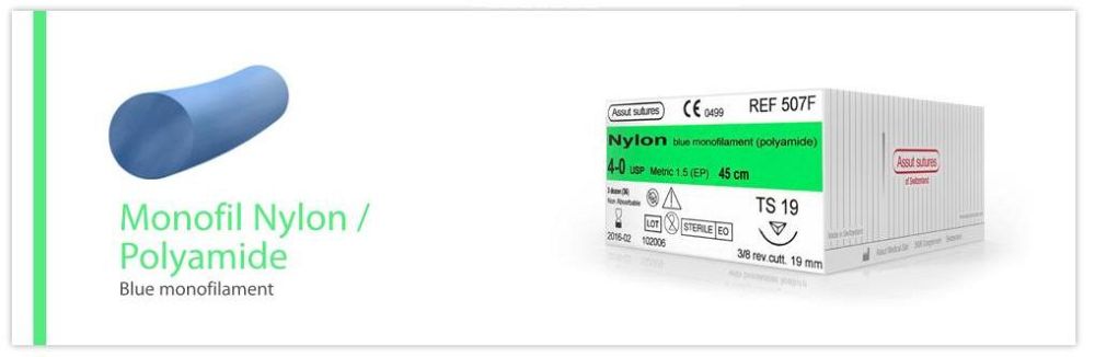 Assut Nylon Suture - USL Sport