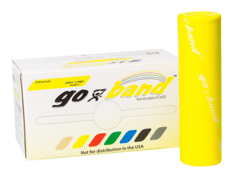 Go-Band Exercise Band Yellow 5m - USL Sport
