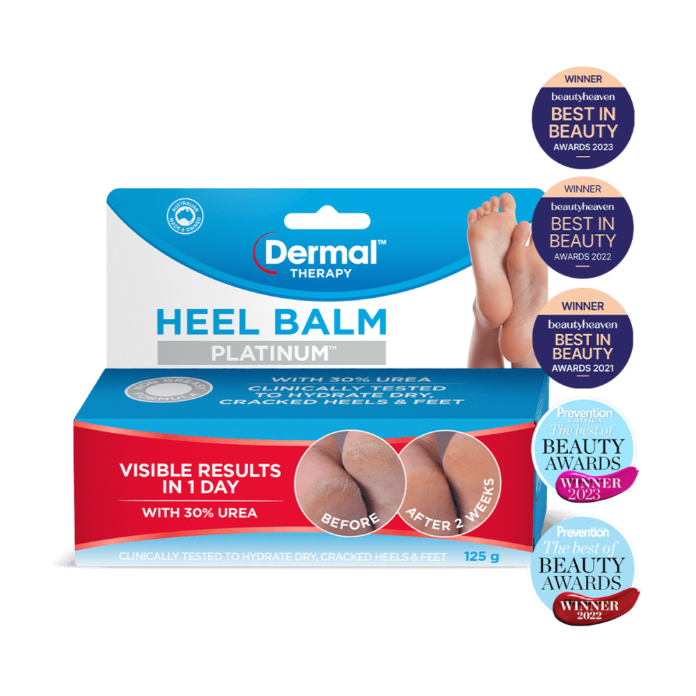 Dermal Therapy Heel Balm Platinum 75g - USL Sport