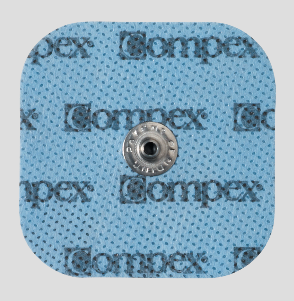 Compex Dual Snap Electrodes 5x10cm 2/pkt - USL Sport